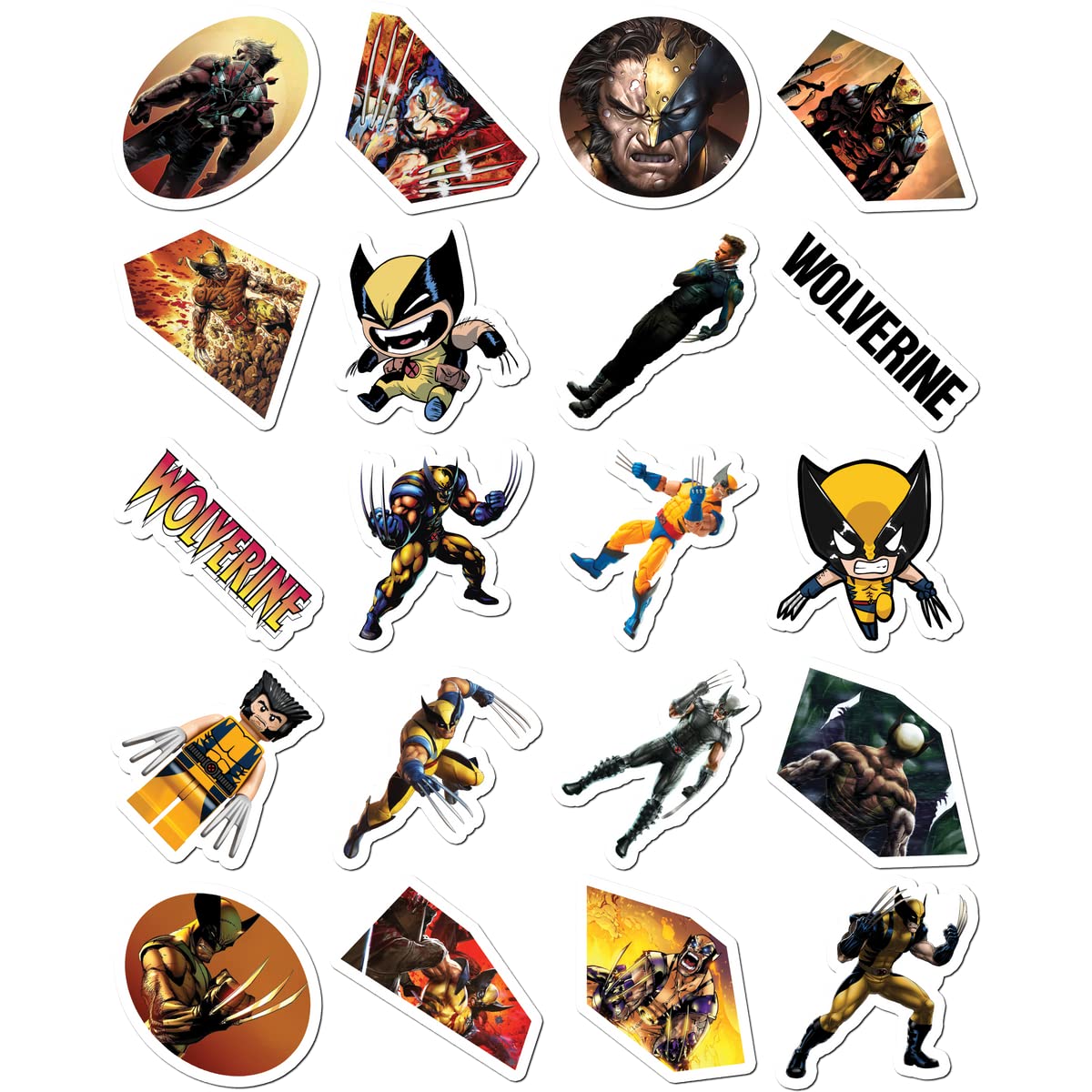 Amazon.com - Sticker Vinyl Stickers Wolverine Car Bumper Decal Laptop ...