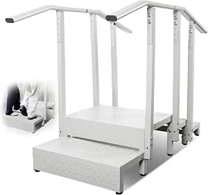 Amazon.com: Up & Down Physical Therapy Step, Iron Alloy Therapy Stairs ...