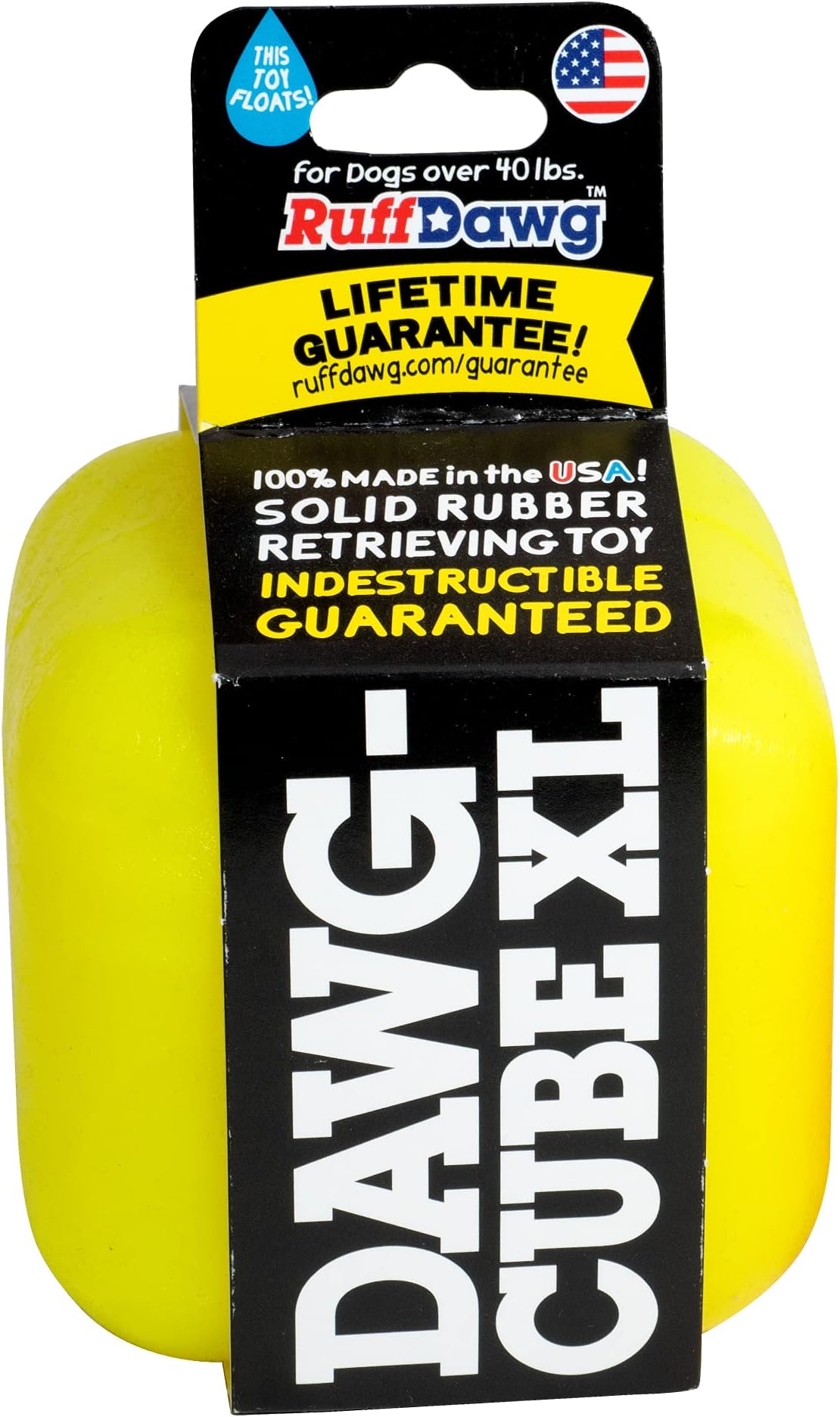 Pet Supplies : Ruff Dawg Indestructible Dawg-Cube XL Dog Toy - Crazy ...