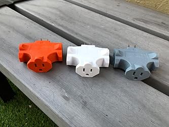 Amazon.com: [UL Listed] Cable Matters 3-Pack 3 Way Plug Adapter 15A ...