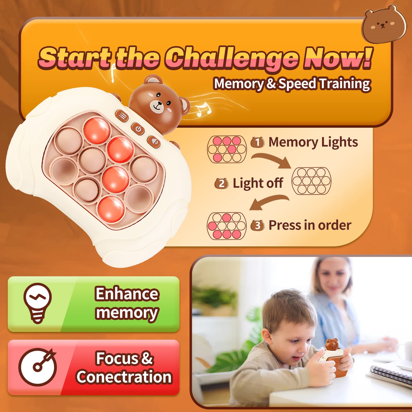 Snapklik.com : Minutry Quick Pop Game Fast Push Bubble Game Bear Pop ...