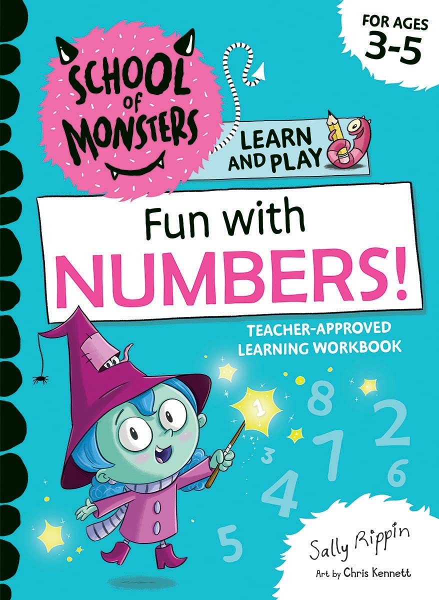 Amazon.com: School of Monsters Learn and Play : Fun With Numbers ...