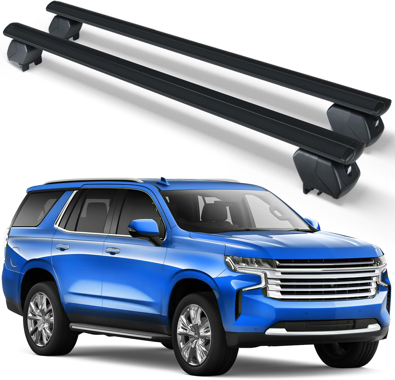 Amazon.com: EYOUHZ 300 LBS Heavy Duty Roof Rack Cross Bar Compatible ...