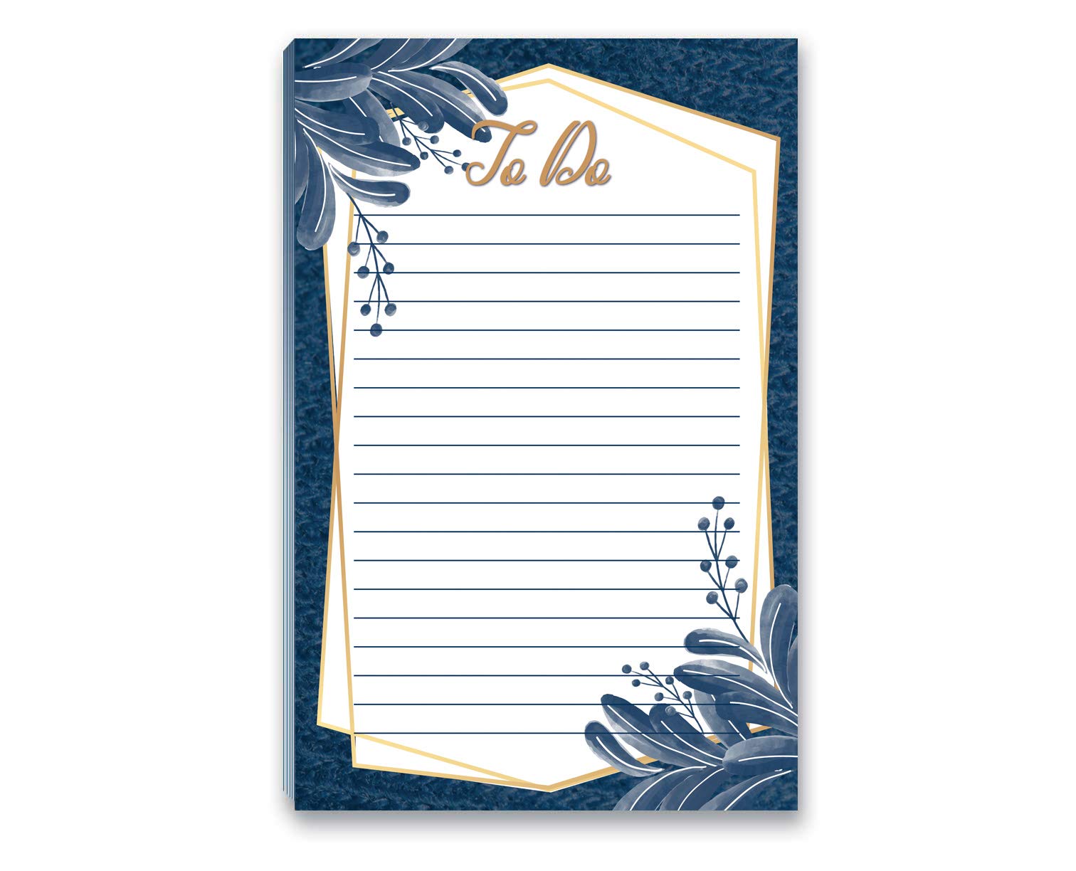 Stonehouse Collection Clean Formal Look To Do List Notepad with Magnet ...