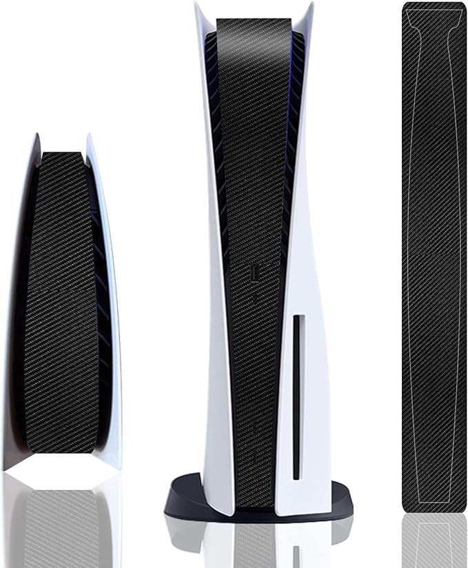 for PS5 Console Middle Skin, Slim Anti-Scratches PS5 Center Skin ...