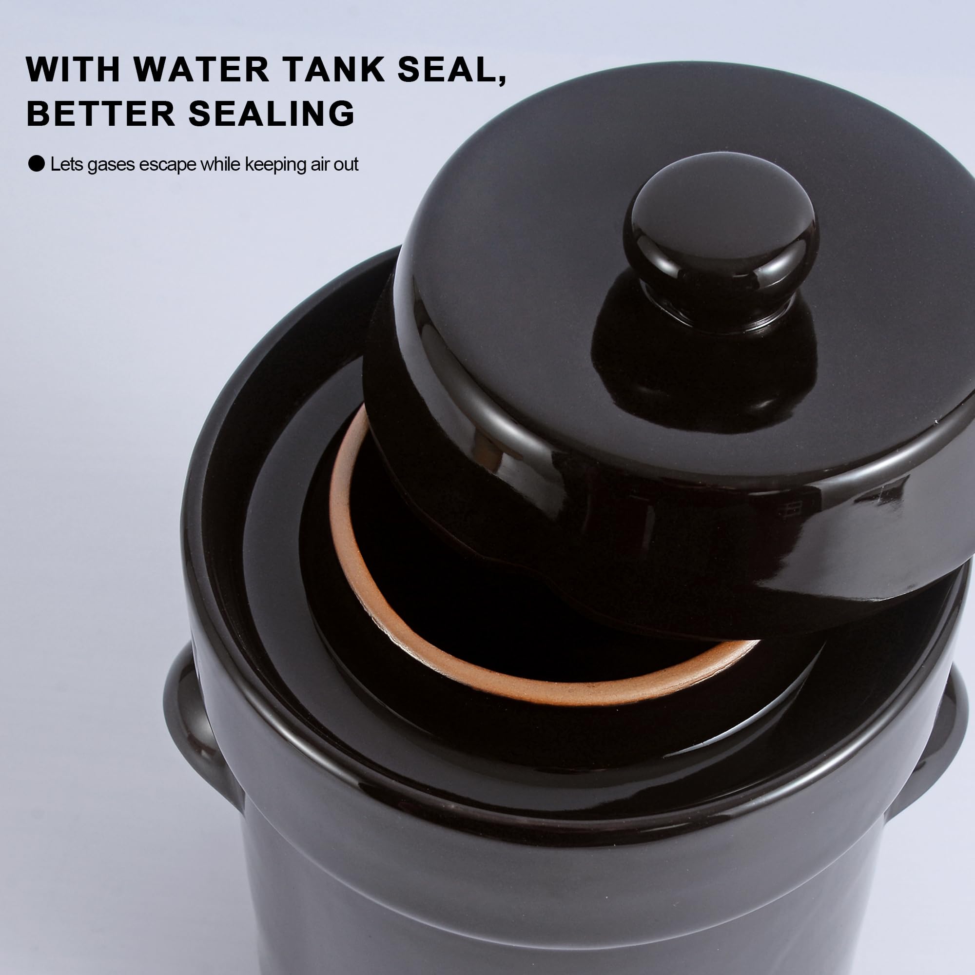 Snapklik.com : Fermentation Crocksauerkraut Crock1/2 Gallon Fermenting ...