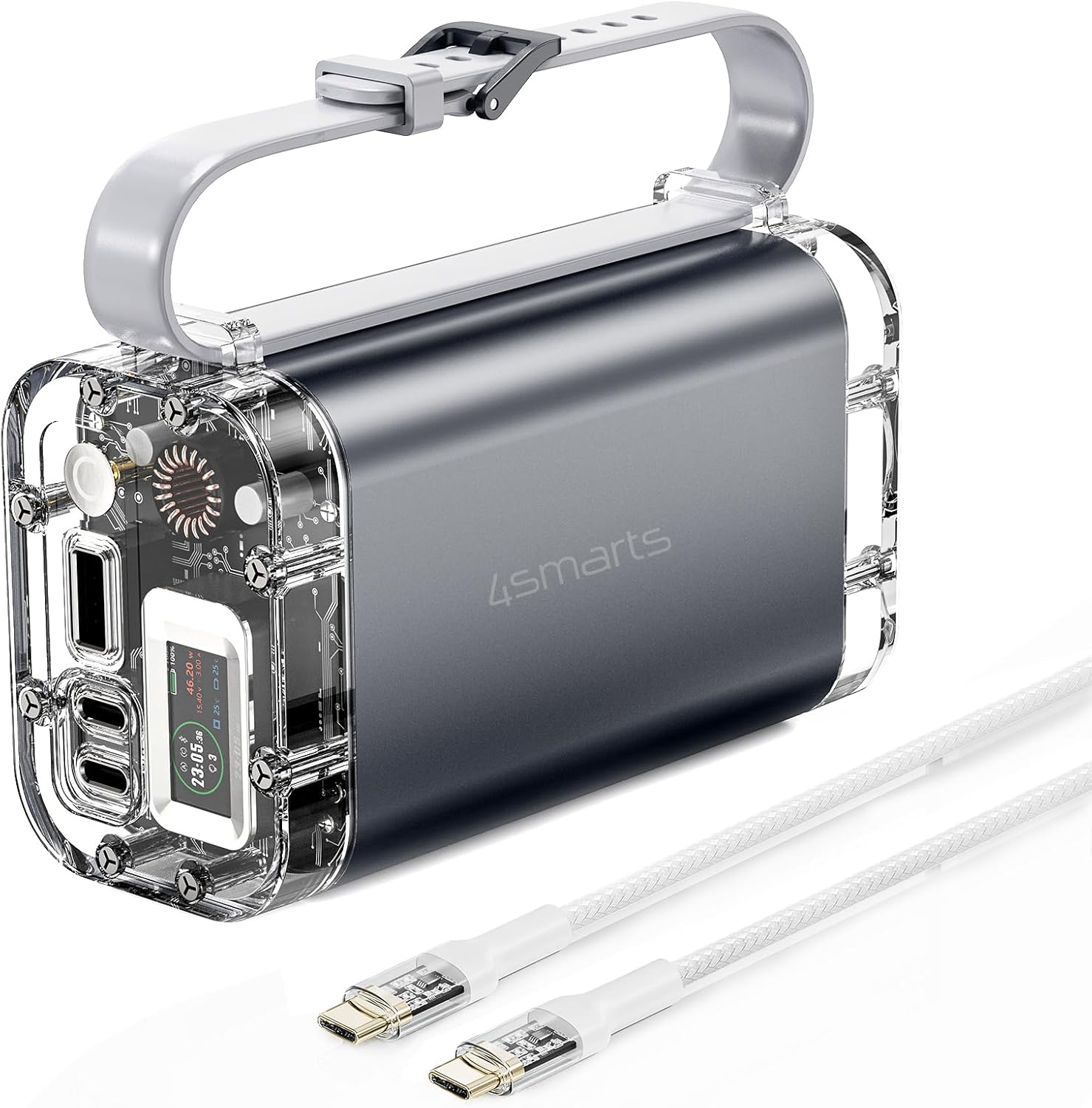 4smarts Lucid Air Portable Power Station 26800mAh 65W - Compact Outdoor ...