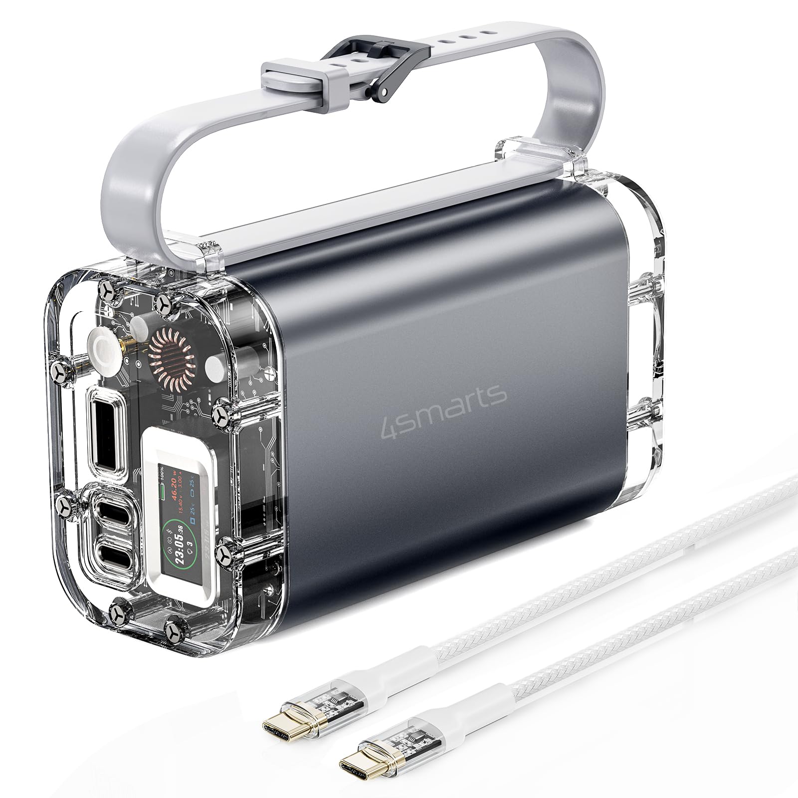 4smarts Lucid Air Portable Power Station 26800mAh 65W - Compact Outdoor ...