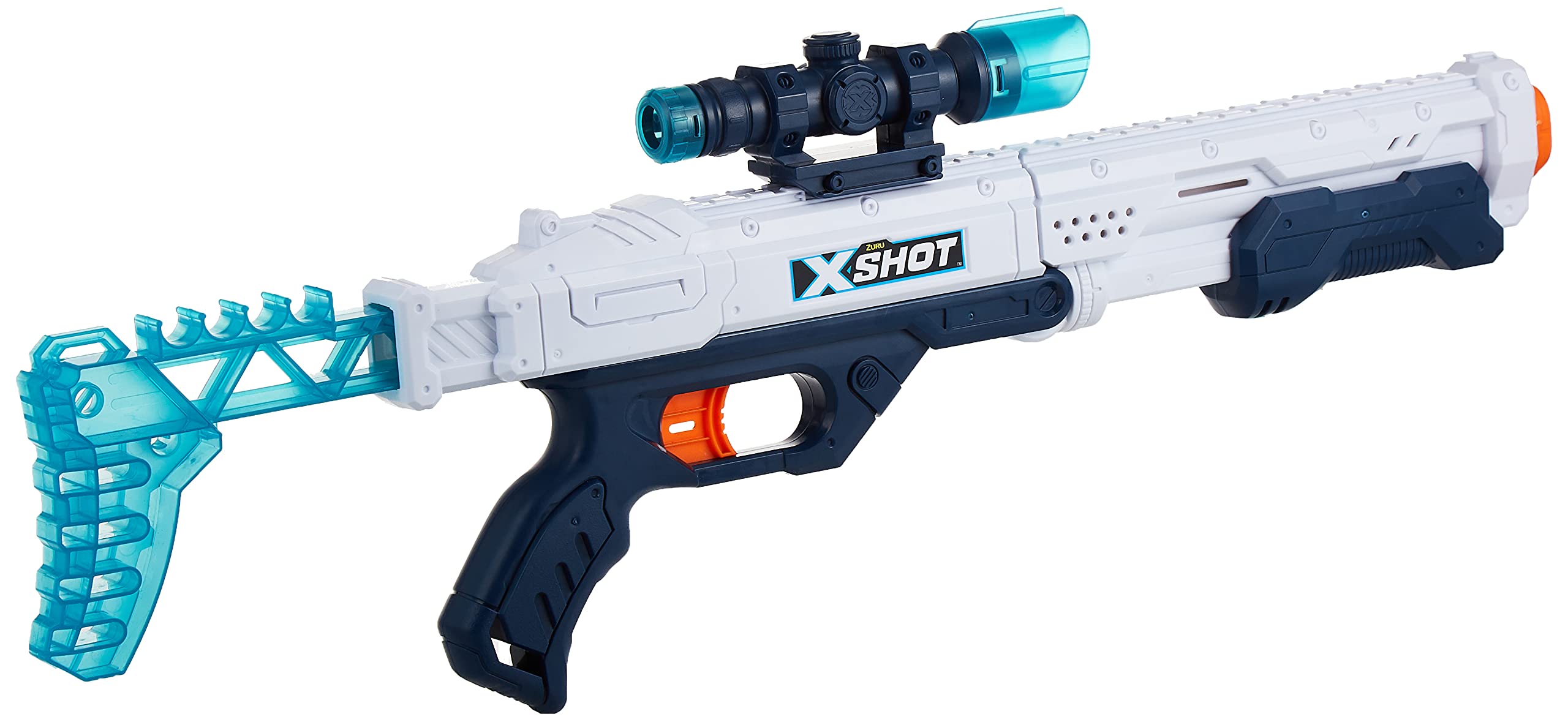 ZURU X-Shot Excel Hawk Eye Foam Dart Blaster Gun: Buy Online in South ...