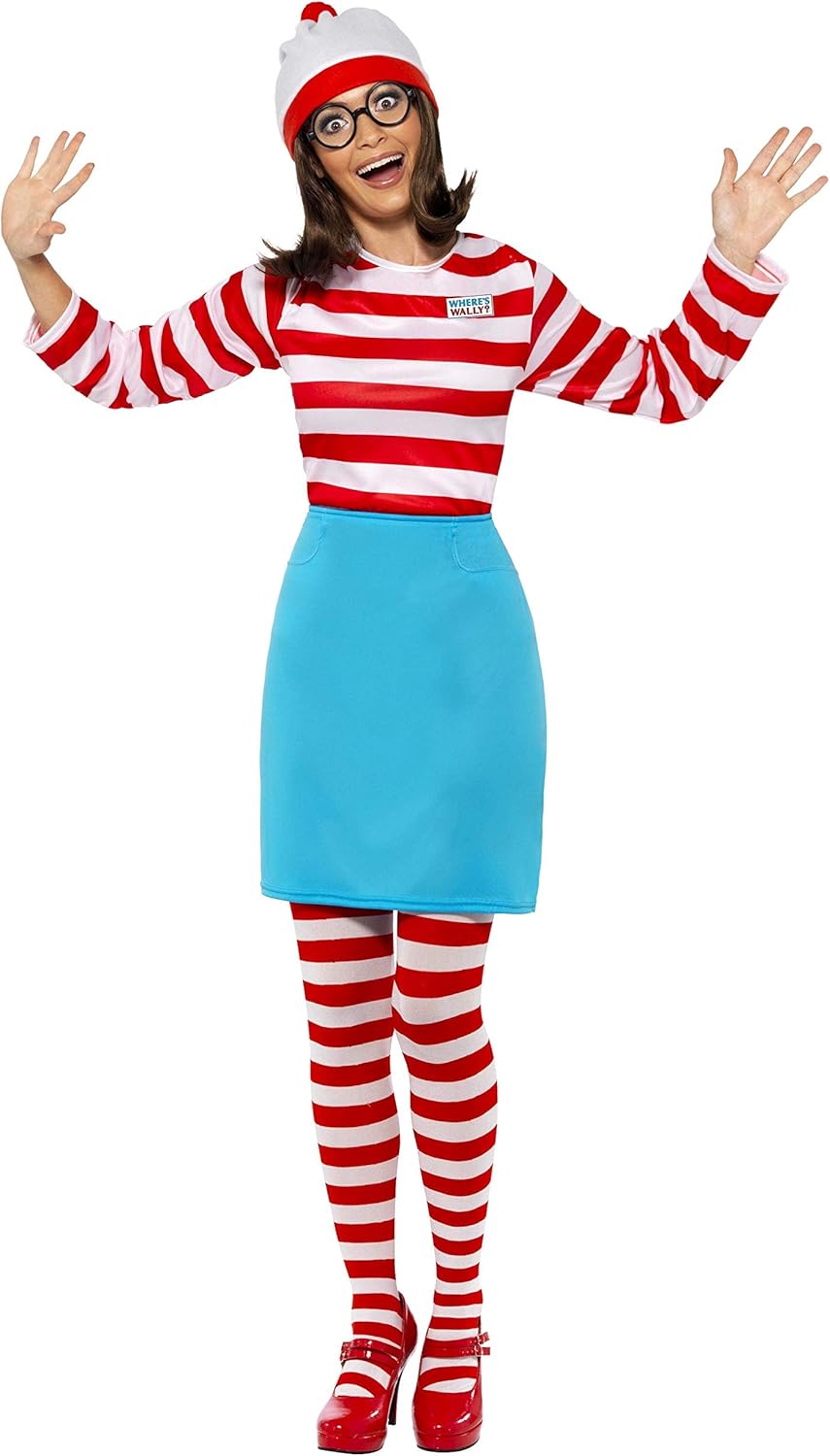 Amazon.com: Where's Wally? Wenda Costume : Clothing, Shoes & Jewelry