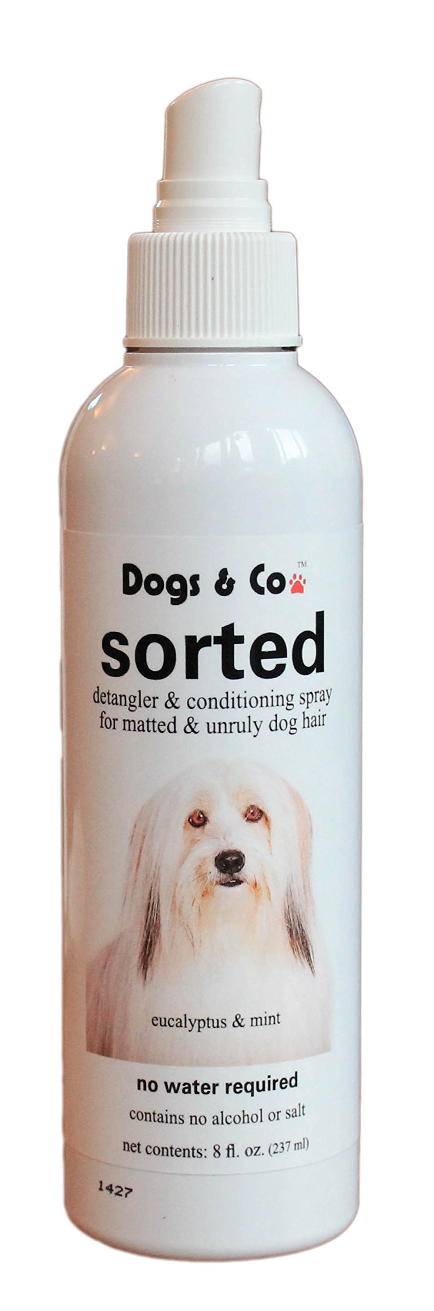 'Sorted' Dog Hair Detangler & Conditioning Spray by Dogs & Co. For ...