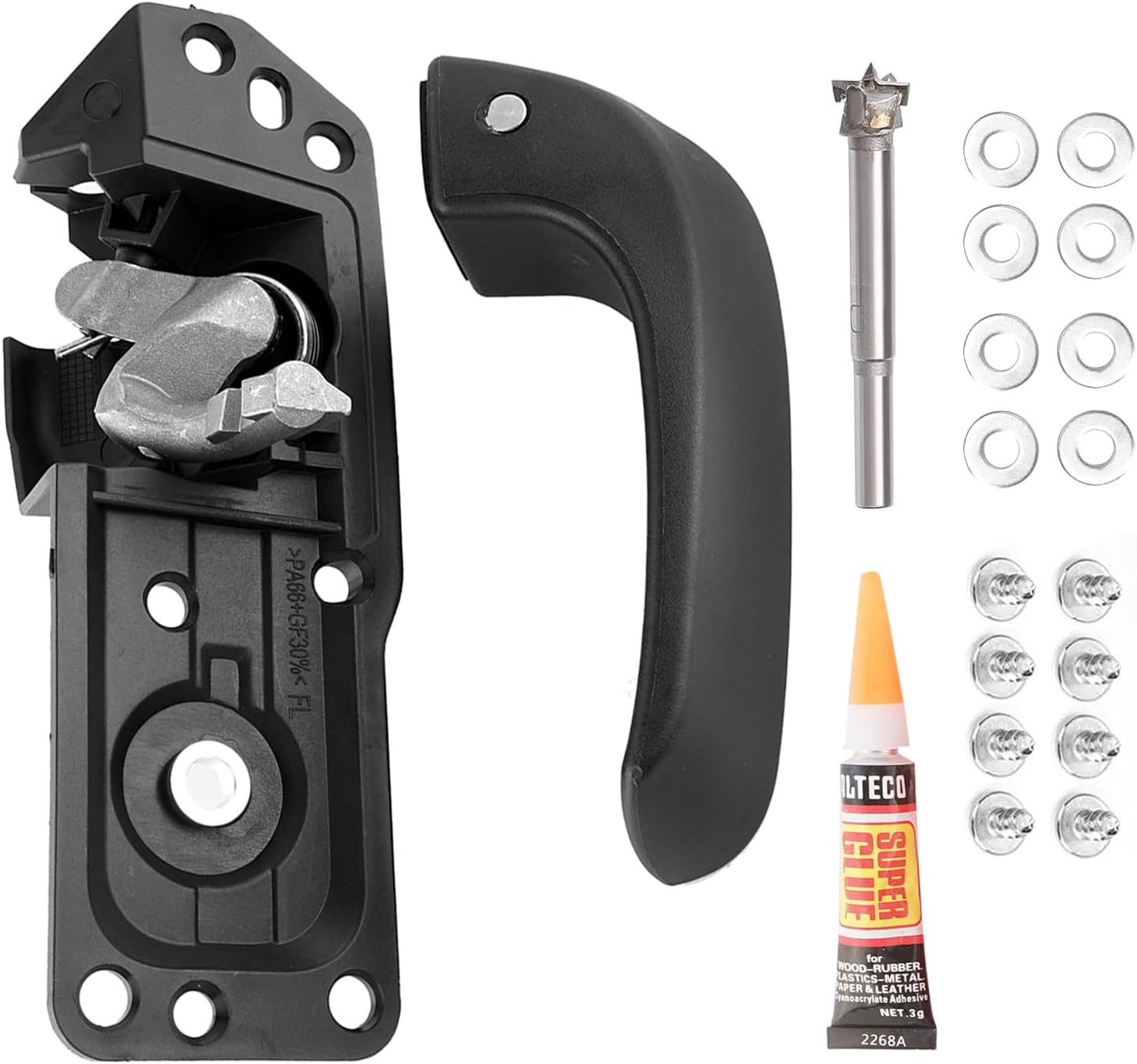 Amazon.com: ATRACYPART Interior Door Handle Kit Front Left Drivers Side ...