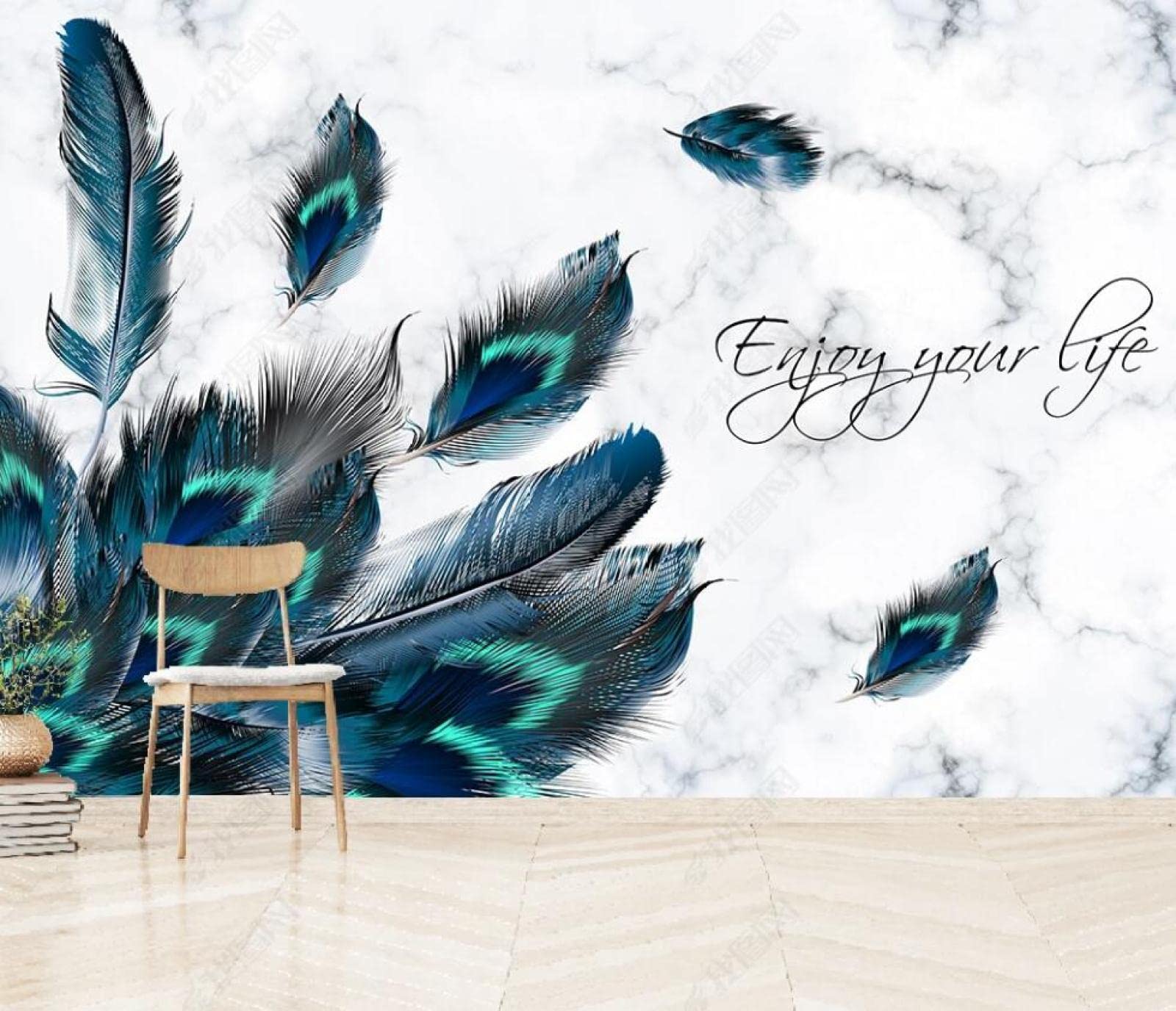 Feather Wallpaper Pattern