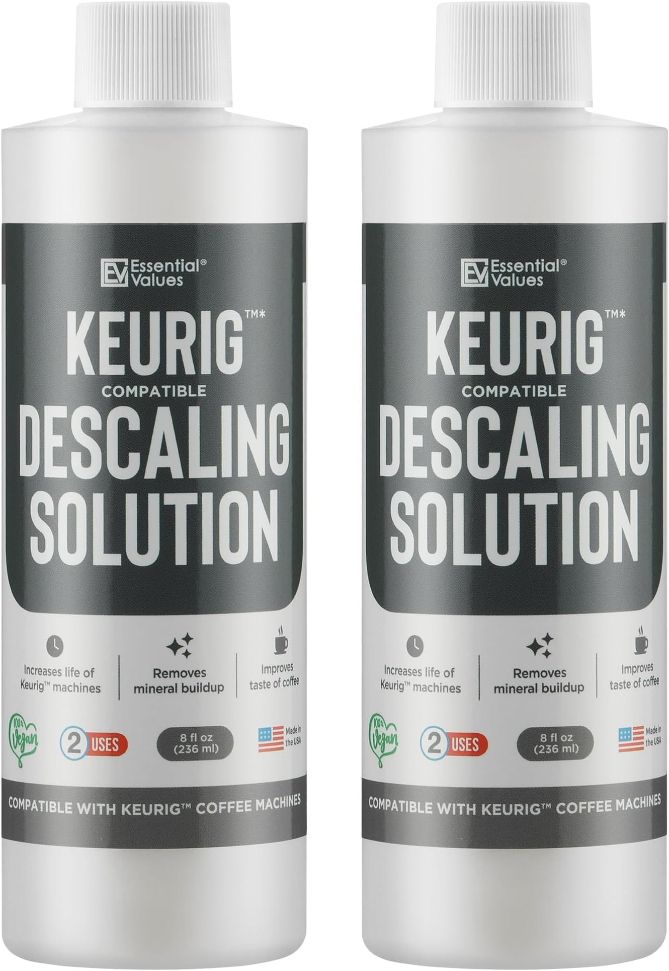 Amazon.com: Essential Values Descaling Solution Compatible with Keurig ...