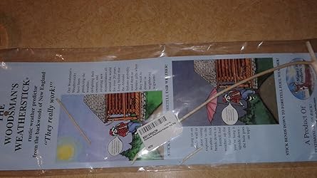 Amazon.com : Maine Woodsman’s Weather Stick : Weather Stick : Patio ...