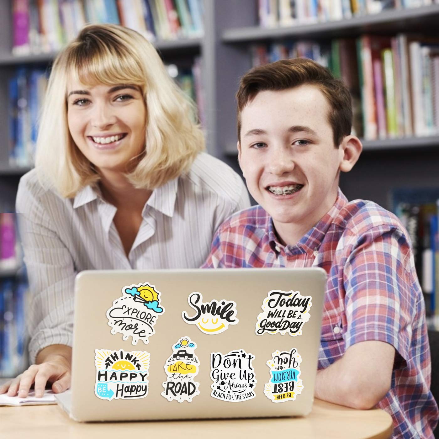 Buy Inspirational Stickers for Hydroflasks, 50 Pack Reward Motivational ...