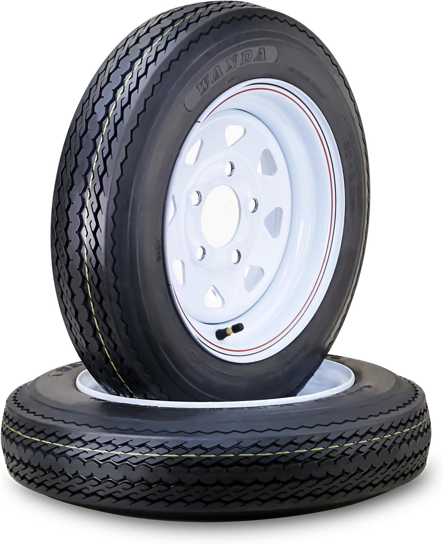 Amazon.com: WANDA 4.80x12 Trailer Tire Wheel Assembly 4.80-12 6-Ply C ...