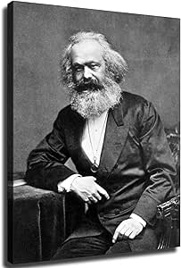 Amazon.com: Karl Marx Portrait Print Poster Art Modern Classroom ...