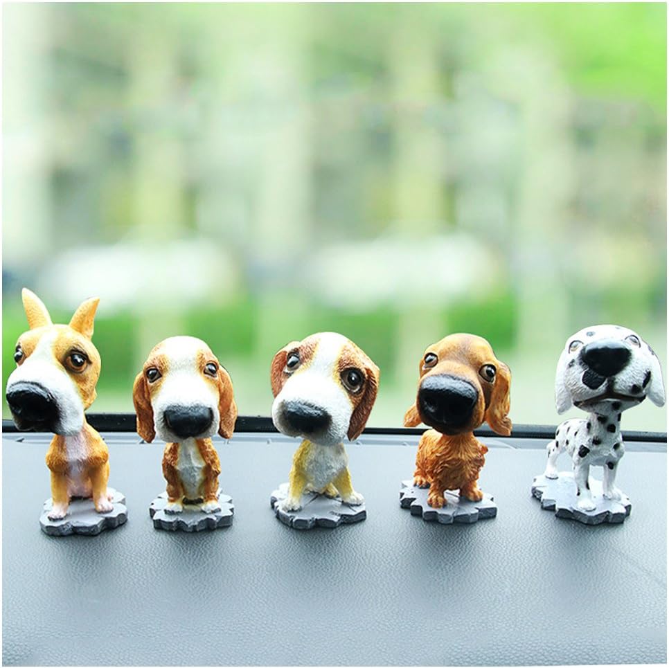 Amazon.com: Comidox Bobble Head Dogs Bobbing Heads Car Dash Ornaments ...