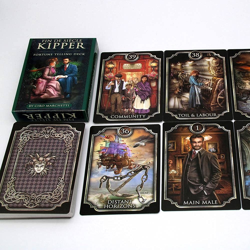 Traditional Tarot Deck Fin De Siècle Kipper Fin De Siecie Kipper ...
