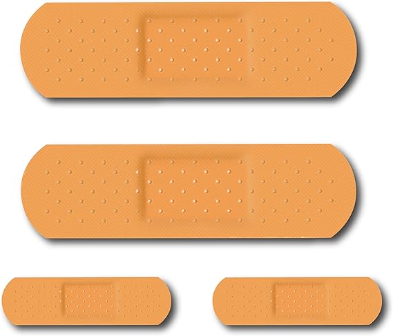 Amazon.com: Decals by Haley 4 Pack Vehicle Bandage Stickers for Cars ...