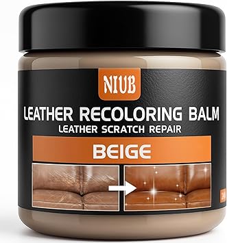 Amazon.com: NIUB Leather Recoloring Balm Leather Color Restorer Scratch ...