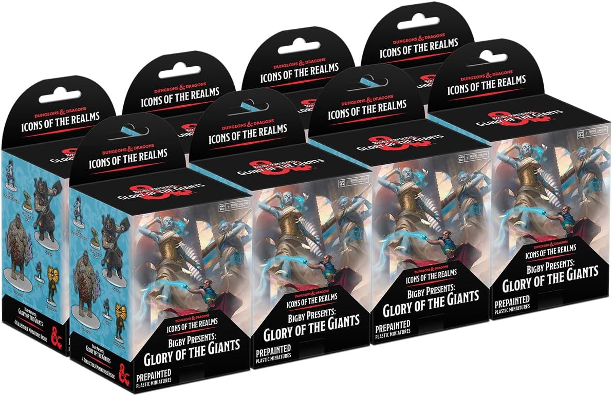 Amazon.com: WizKids D&D Icons of The Realms: Bigby Presents Glory of ...
