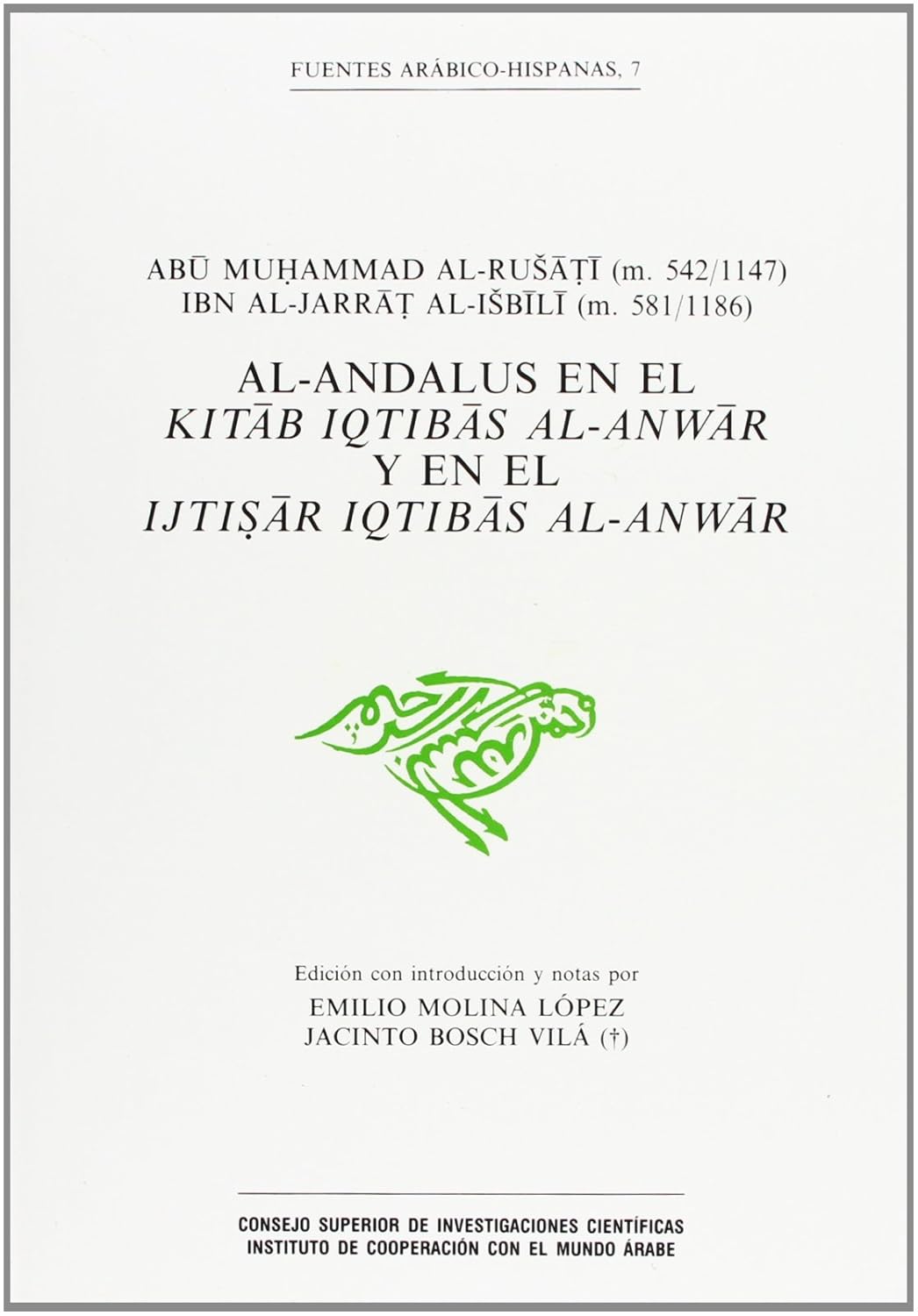Al-Andalus en el Kitab Iqtibas al-anwar y en el Ijtisar iqtibas al ...