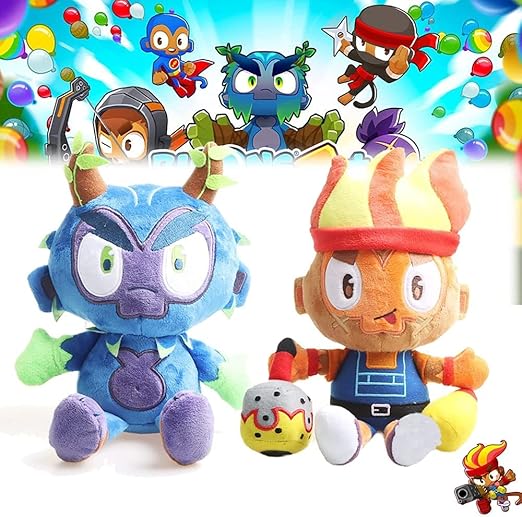 Aolivia Bloon Td 6 plushies, Bloons Td 6 Cartoon Stuffed Toys, Bloons ...