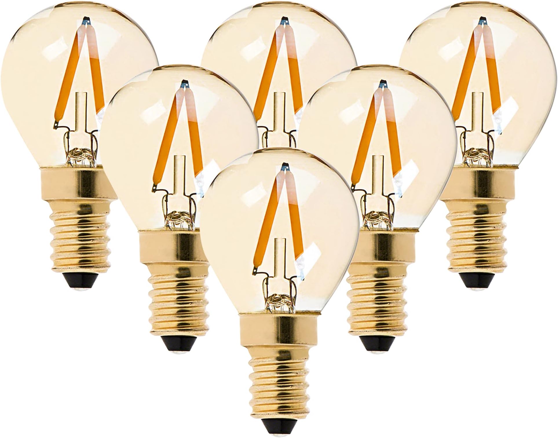 Century Light Lampadina a filamento LED G40 mini globo lampadina 1W ...