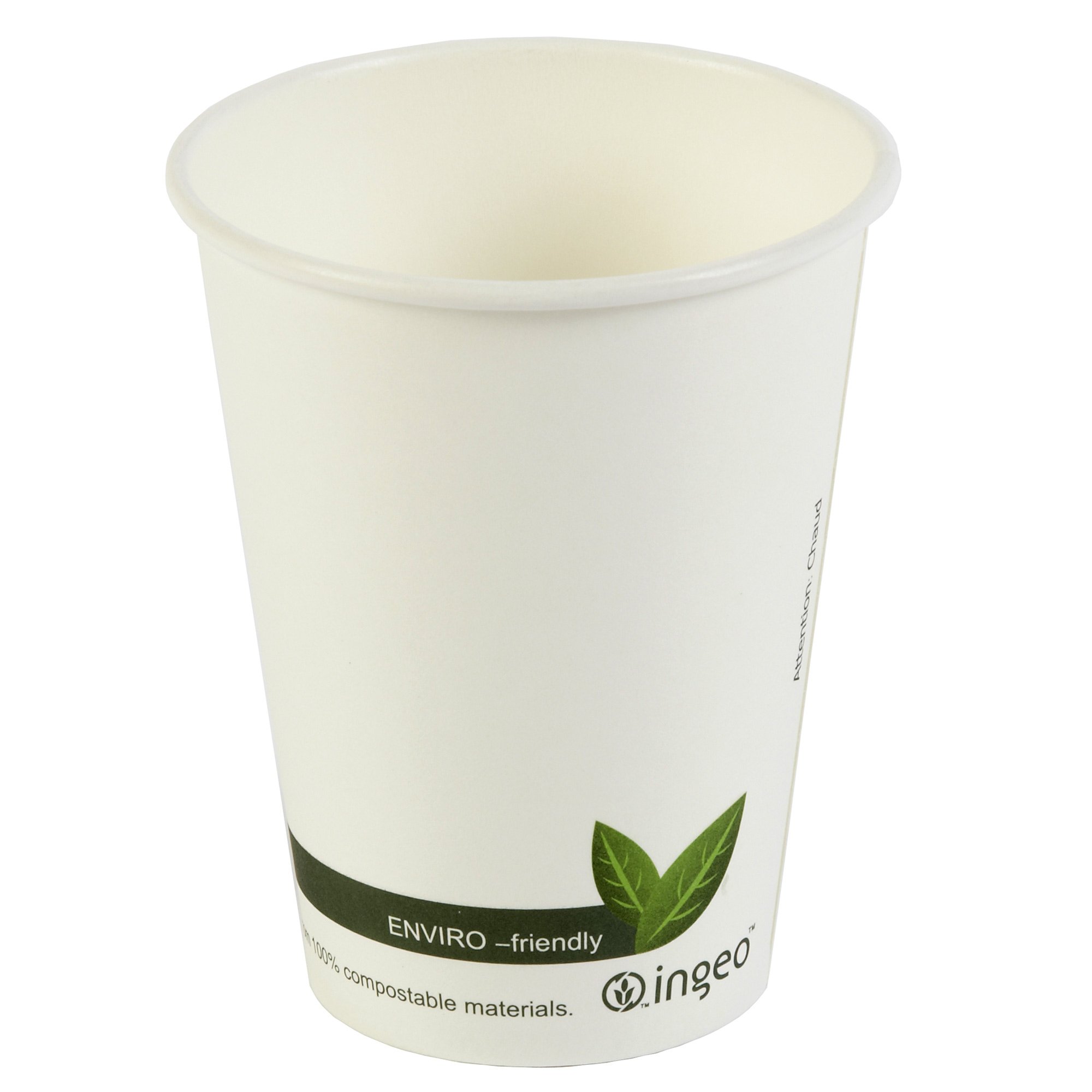 Compostable Hot Drink Cups 12oz / 340ml - Case of 1000 - Biodegradable ...