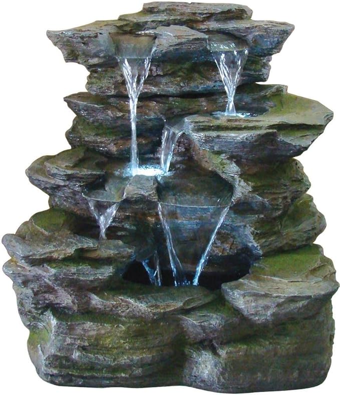 Kelkay Water Feature, Resin, Beige, One Size : Amazon.co.uk: Garden