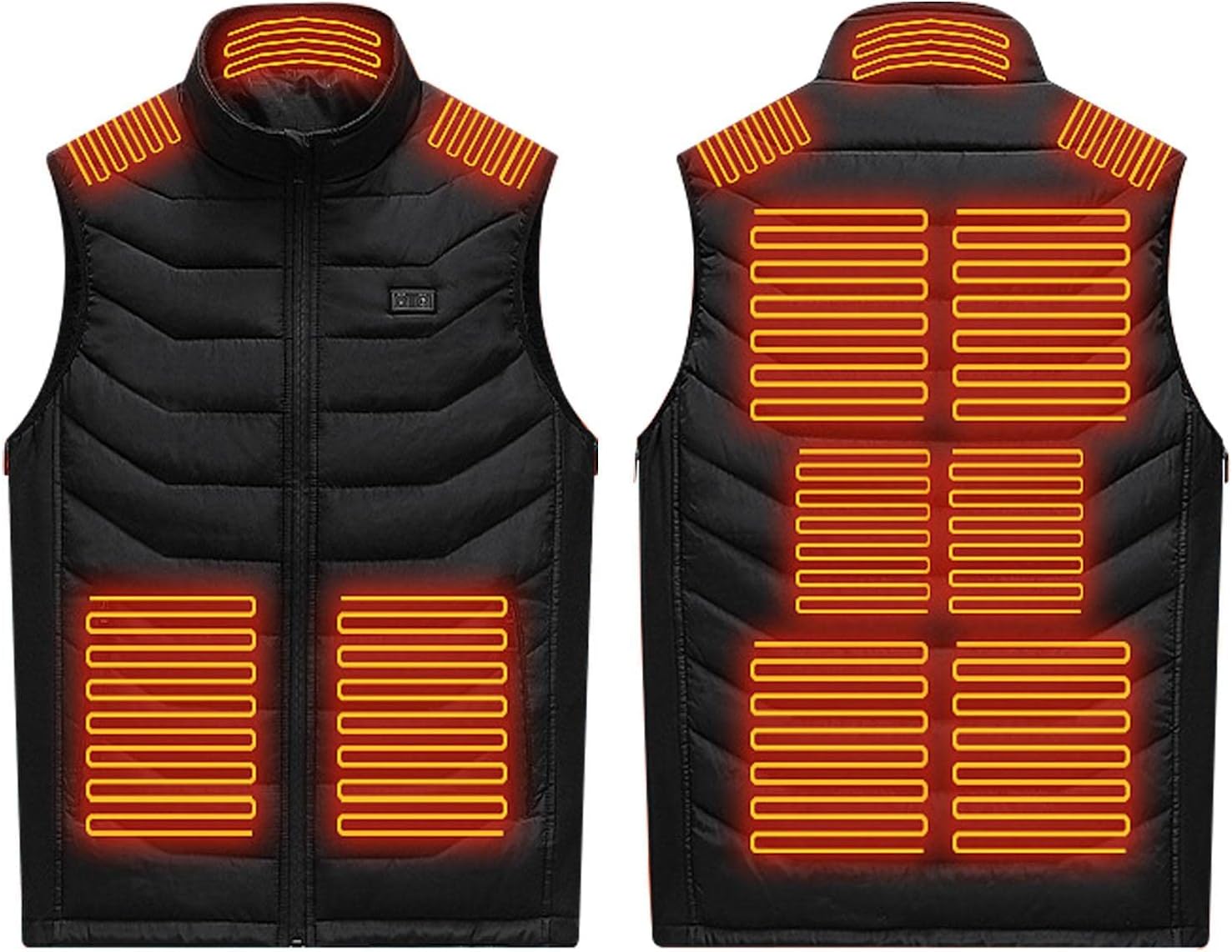IUURO Chaleco Térmico Mujer | Chaleco Calefactor eléctrico USB ...