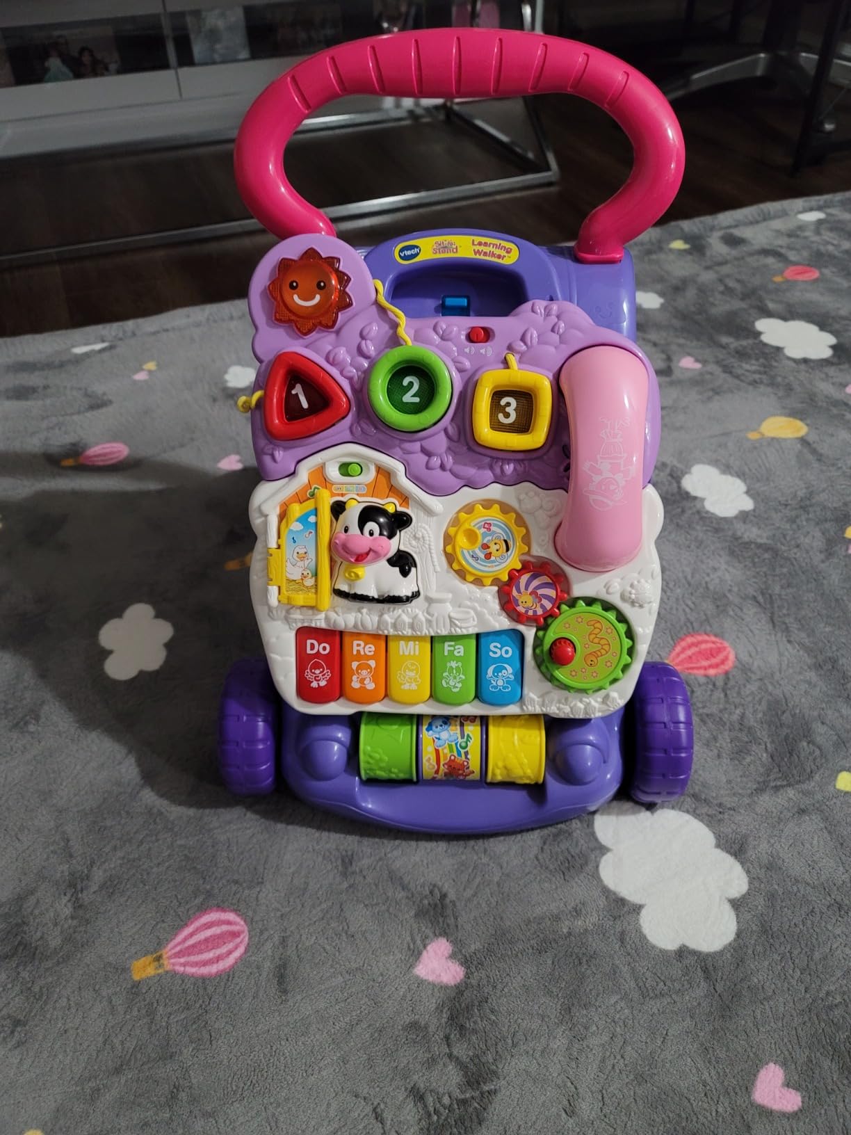 VTech Sit to Stand Learning Walker (French Version) : Amazon.ca: Toys ...