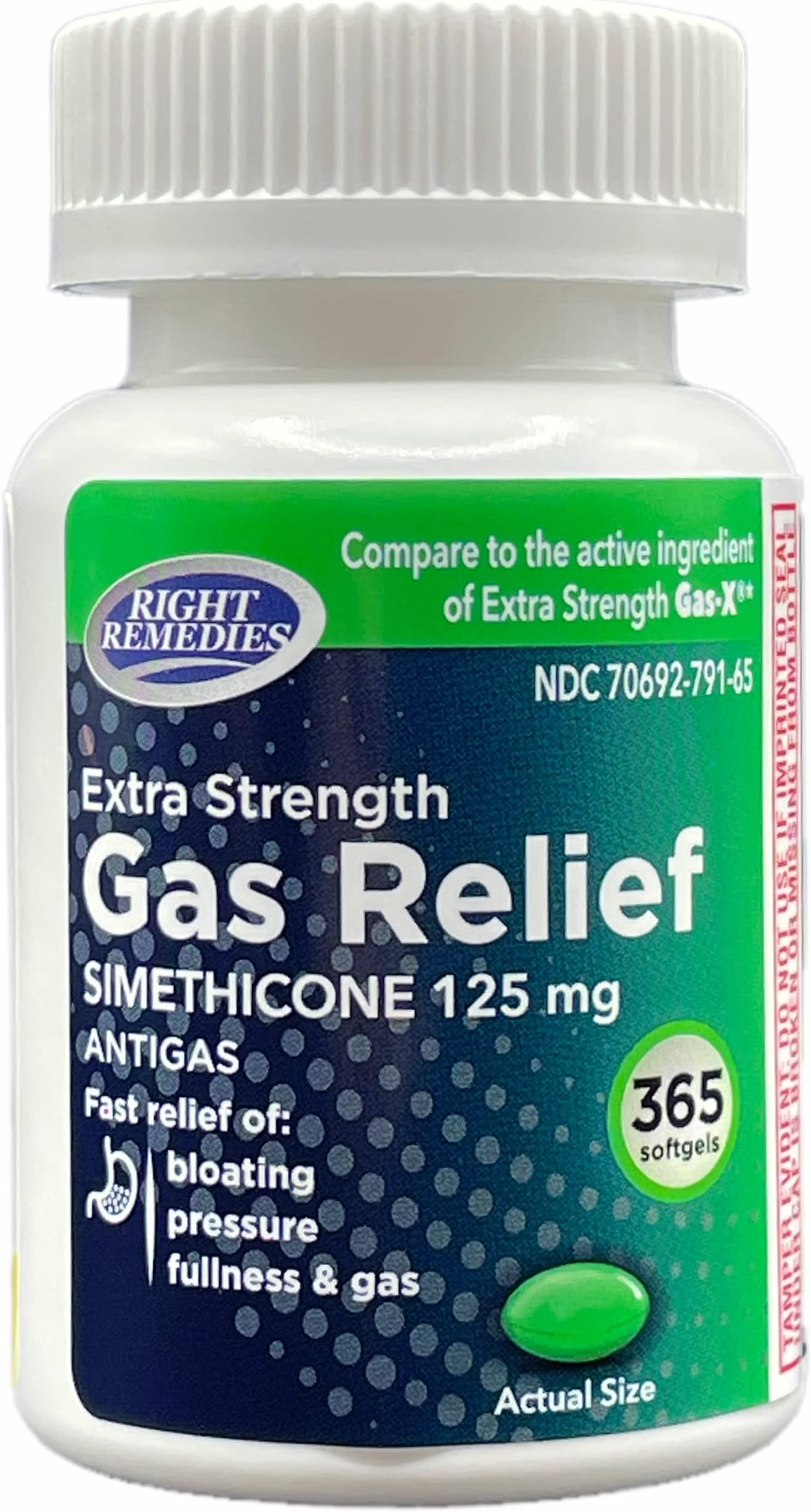 Amazon.com: Simethicone 180 mg 540 Softgels Anti-Gas Generic for ...