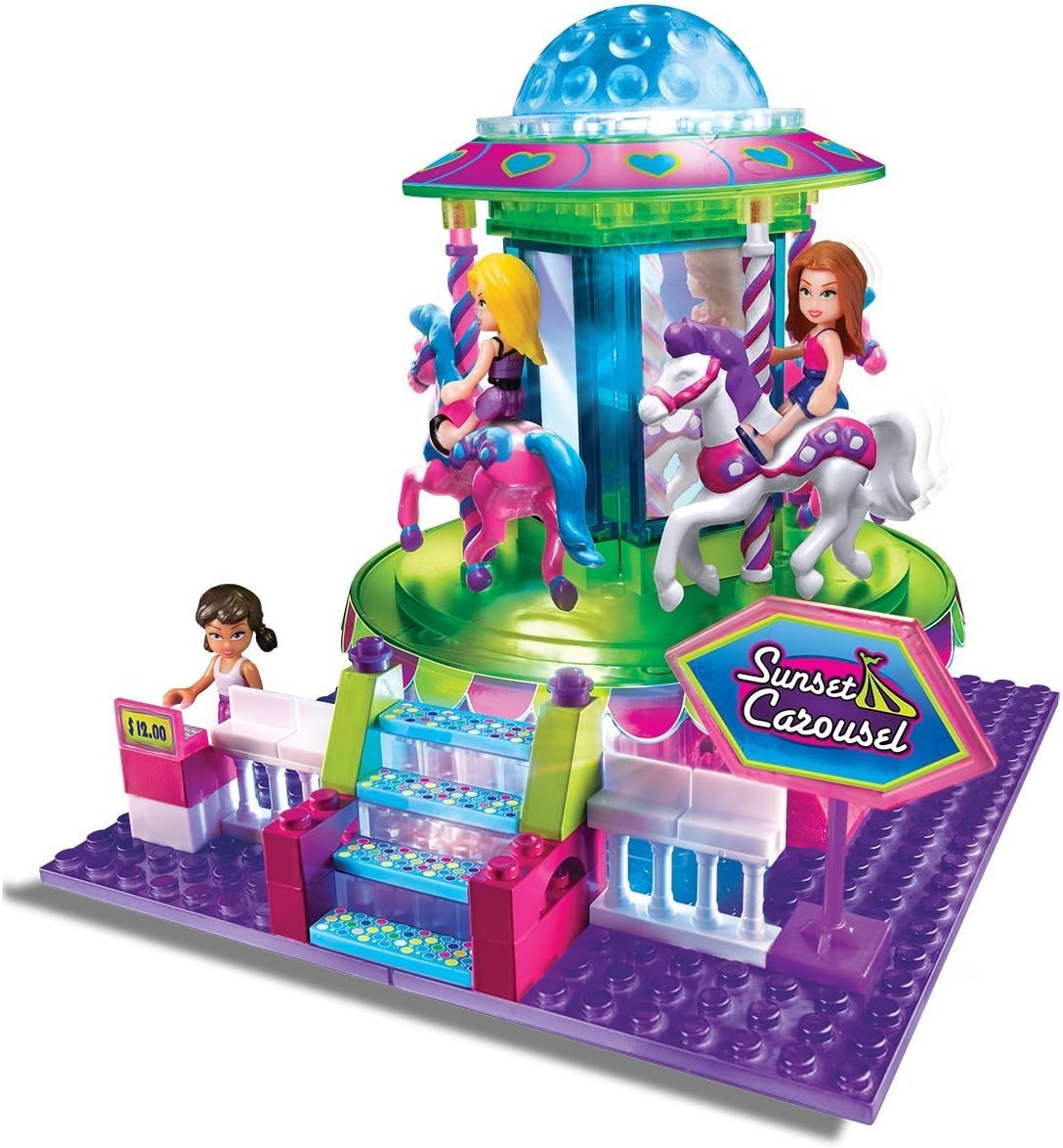 Amazon.co.jp: Cra-Z-Art Lite Brix Carousel Playset : おもちゃ