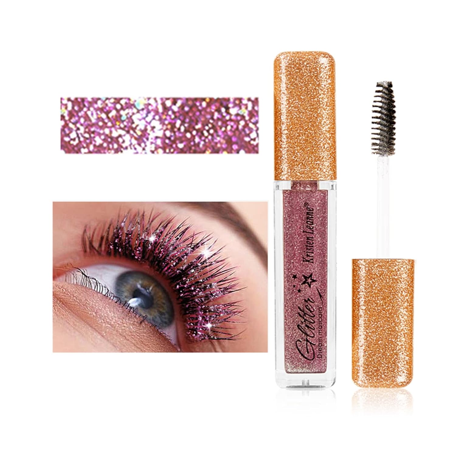 Amazon.com : MIESCHER Red Mascara for Eyelashes,Colorful Mascara ...