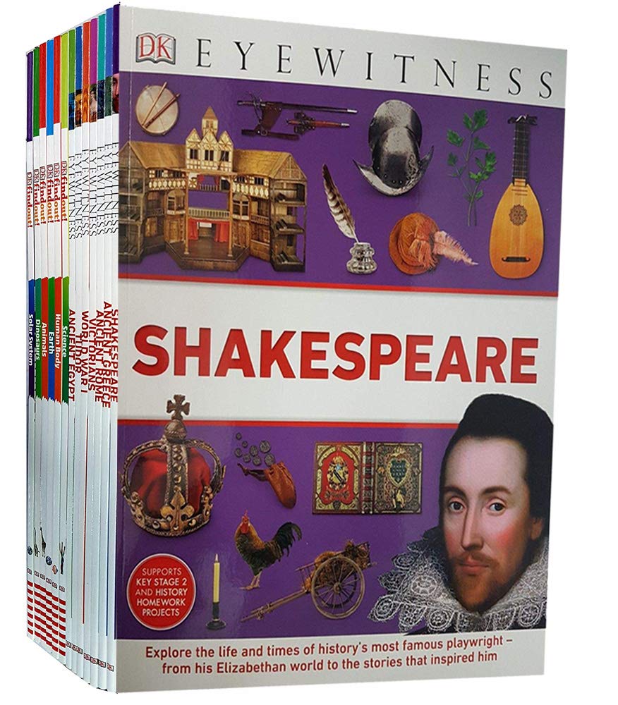 Dk Eyewitness and Find Out Collection 13 Books Set: D.K. Publishing ...