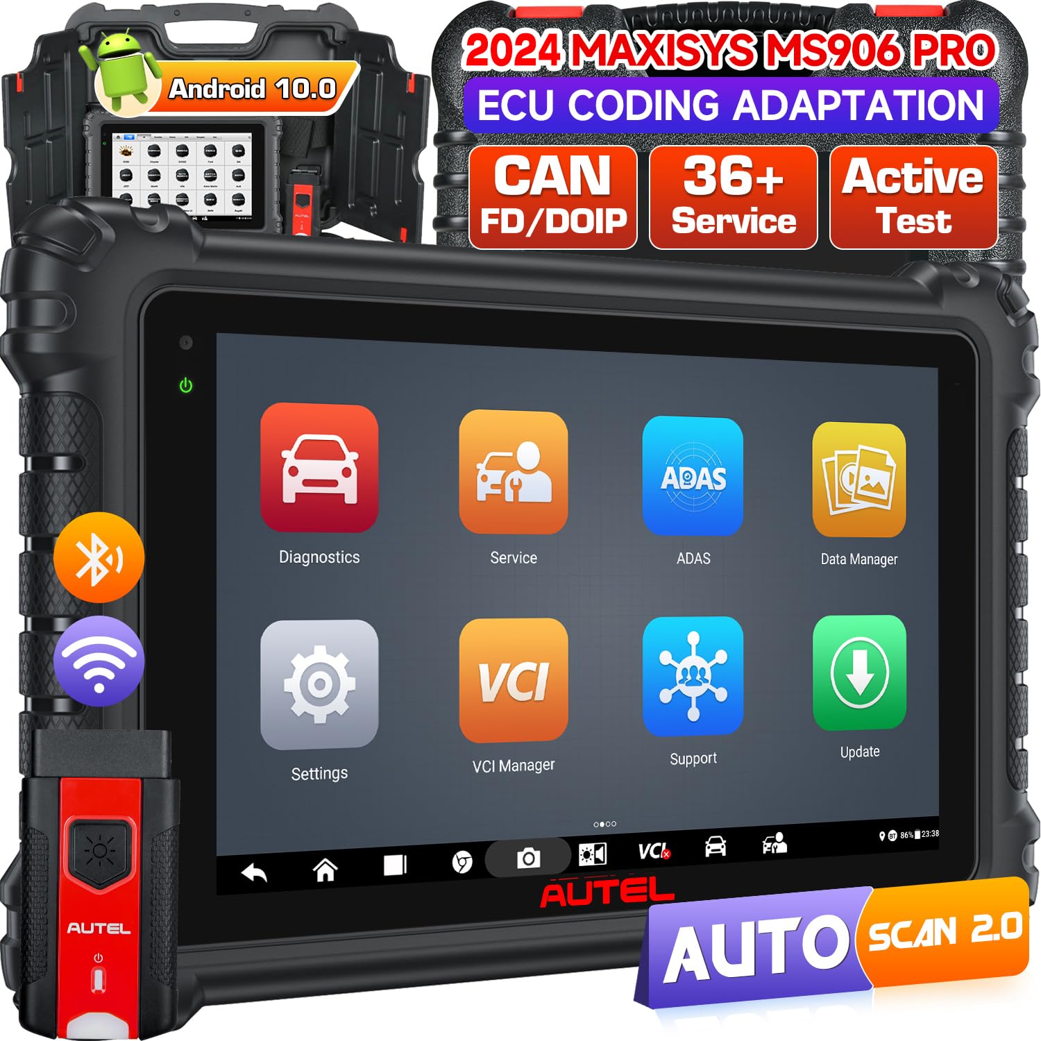 Autel MaxiSys MS906 PRO,...B09QX9KV2X | Encarguelo.com.ve