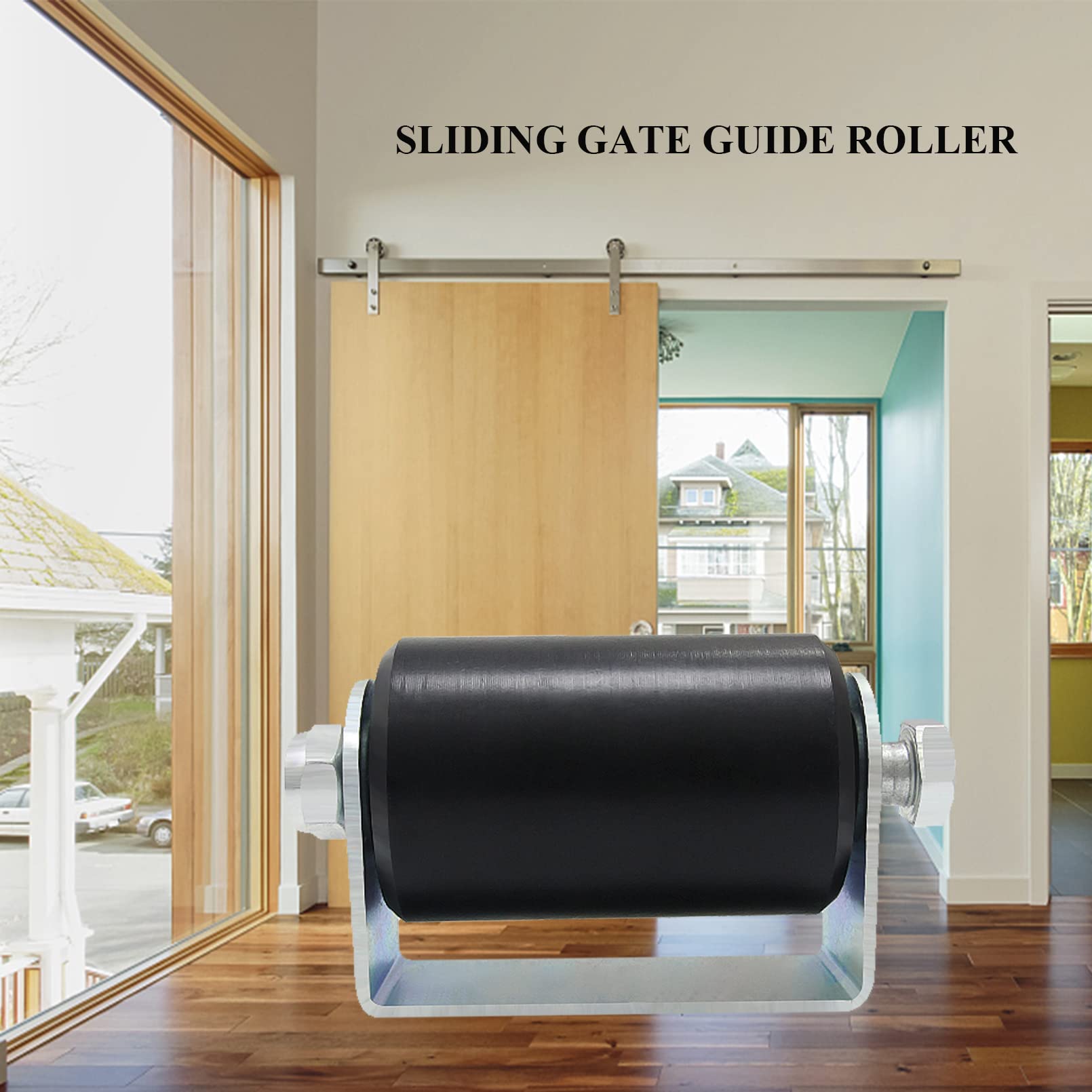Snapklik.com : 3in Sliding Gate Guide Roller