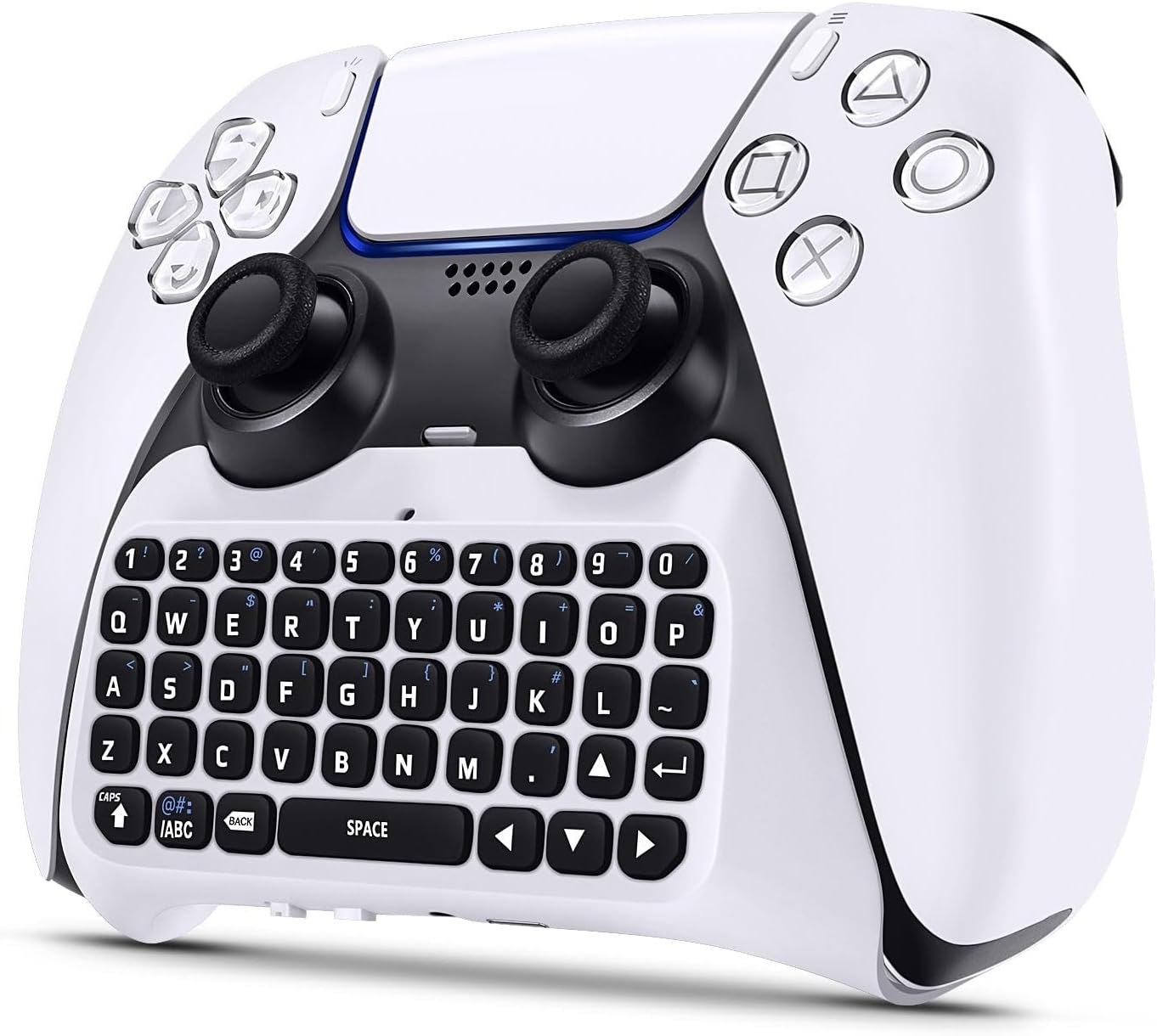 Amazon.com: TNP PS5 Chatpad - PS5 Controller Keyboard Attachment ...