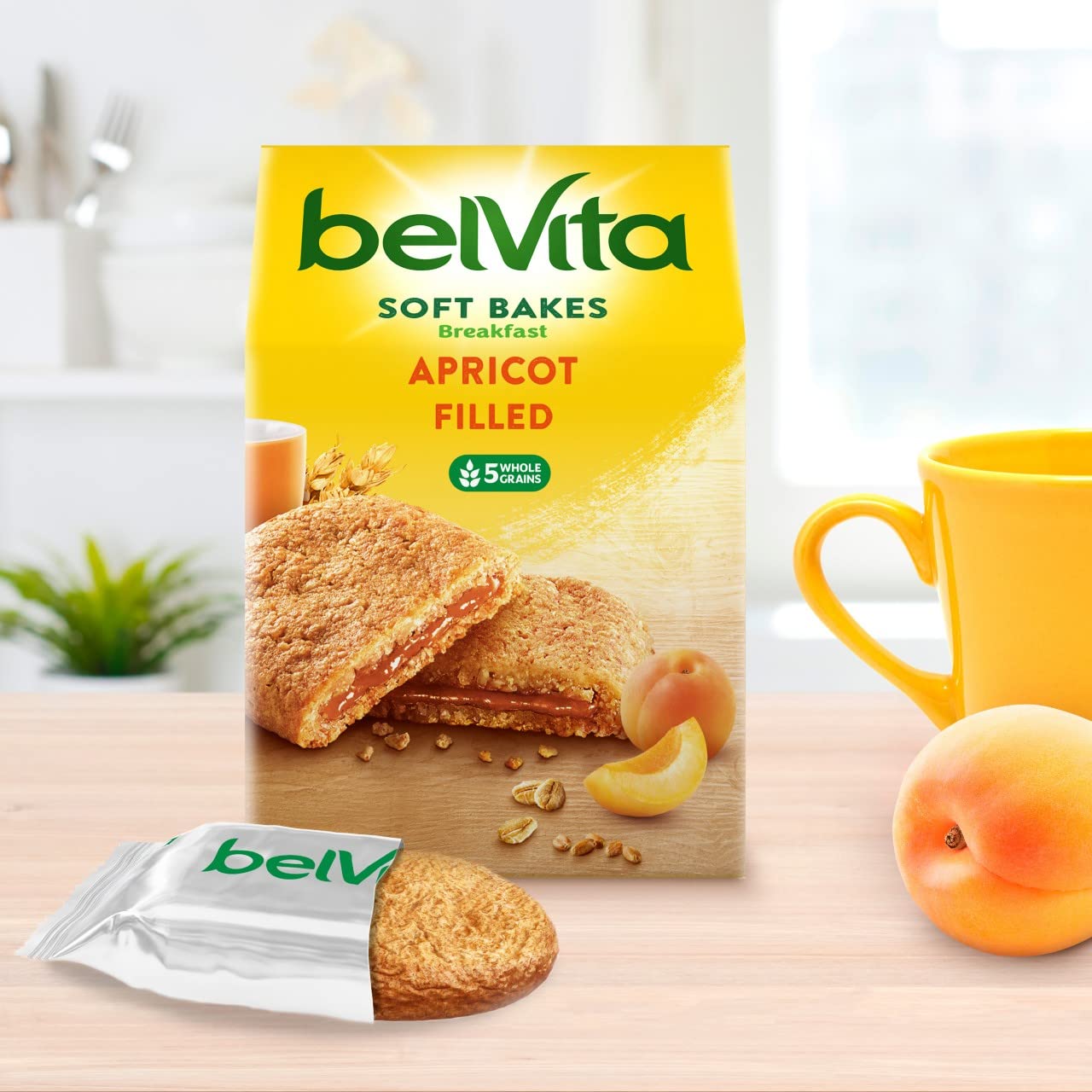 Belvita Soft Breakfast Apricot Biscuits, 250 g : Amazon.co.uk: Grocery