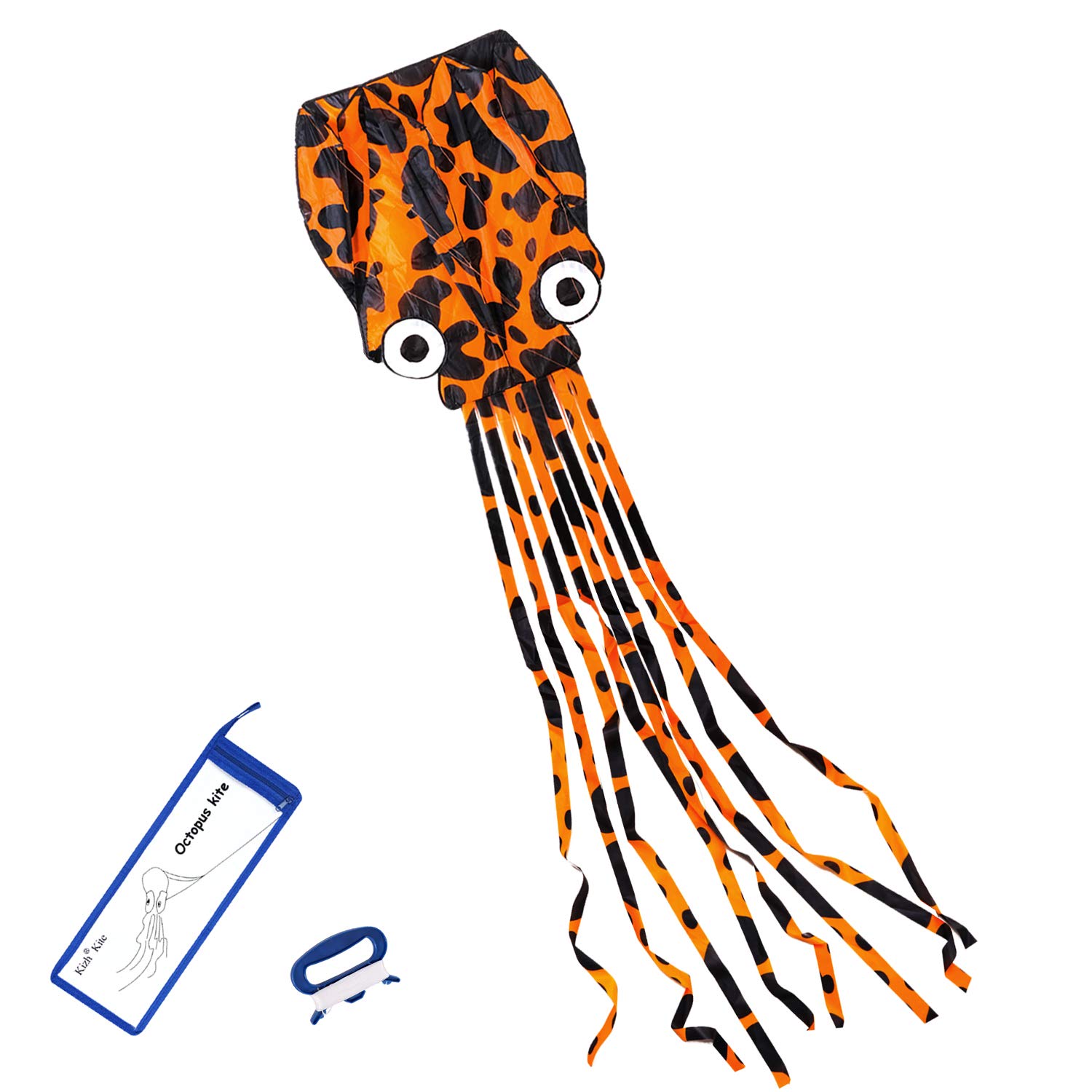 Snapklik.com : Kizh Kite Octopus Large Frameless Soft Parafoil Kites ...