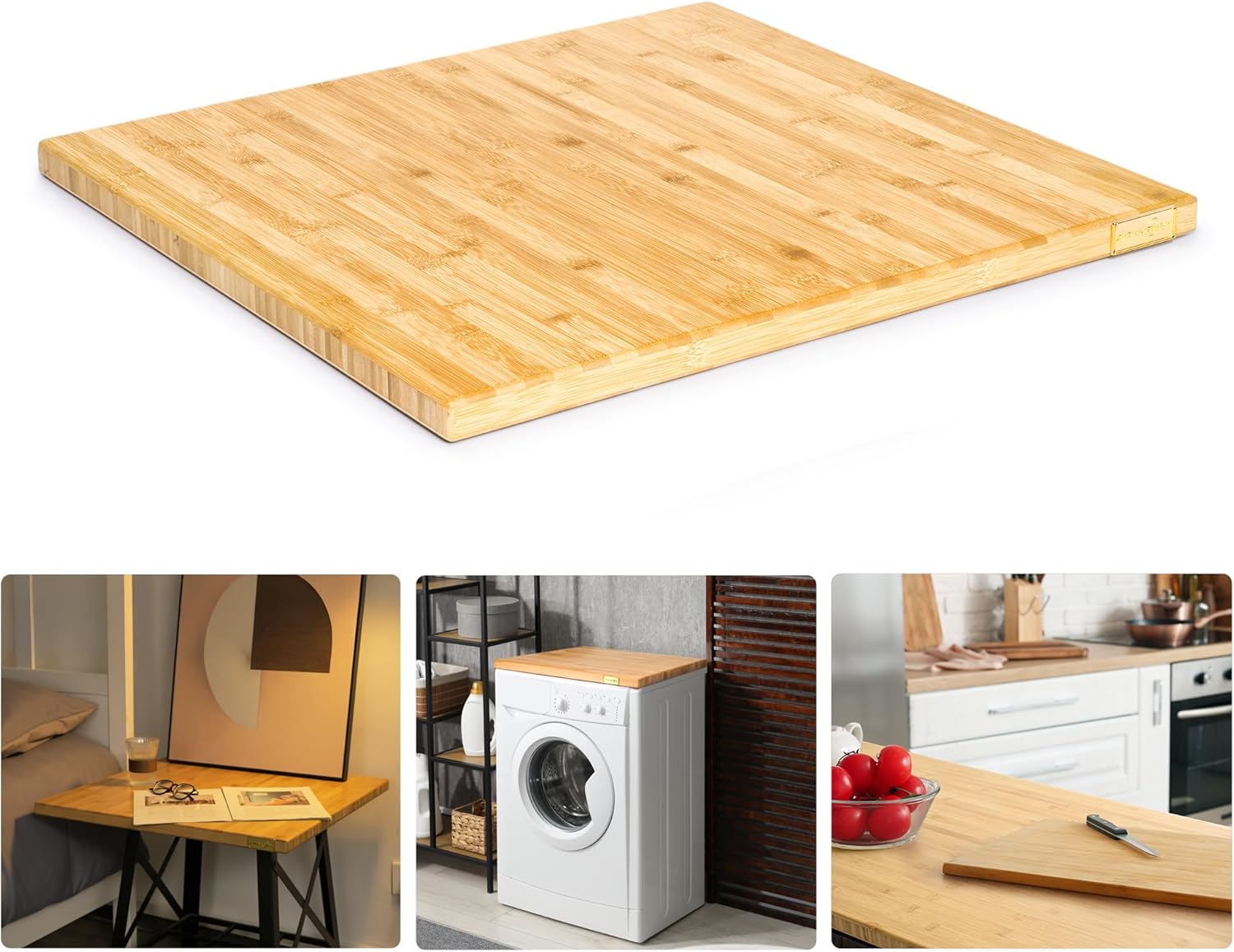 Amazon.com: 24"x25" Butcher Block Counter Top, DIY Bamboo Countertop, 1 ...