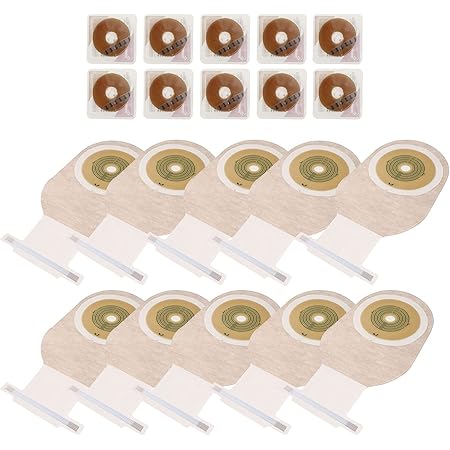 Amazon.com: EXCEART Colostomy Bags with Stickers Drainable Colostomy ...