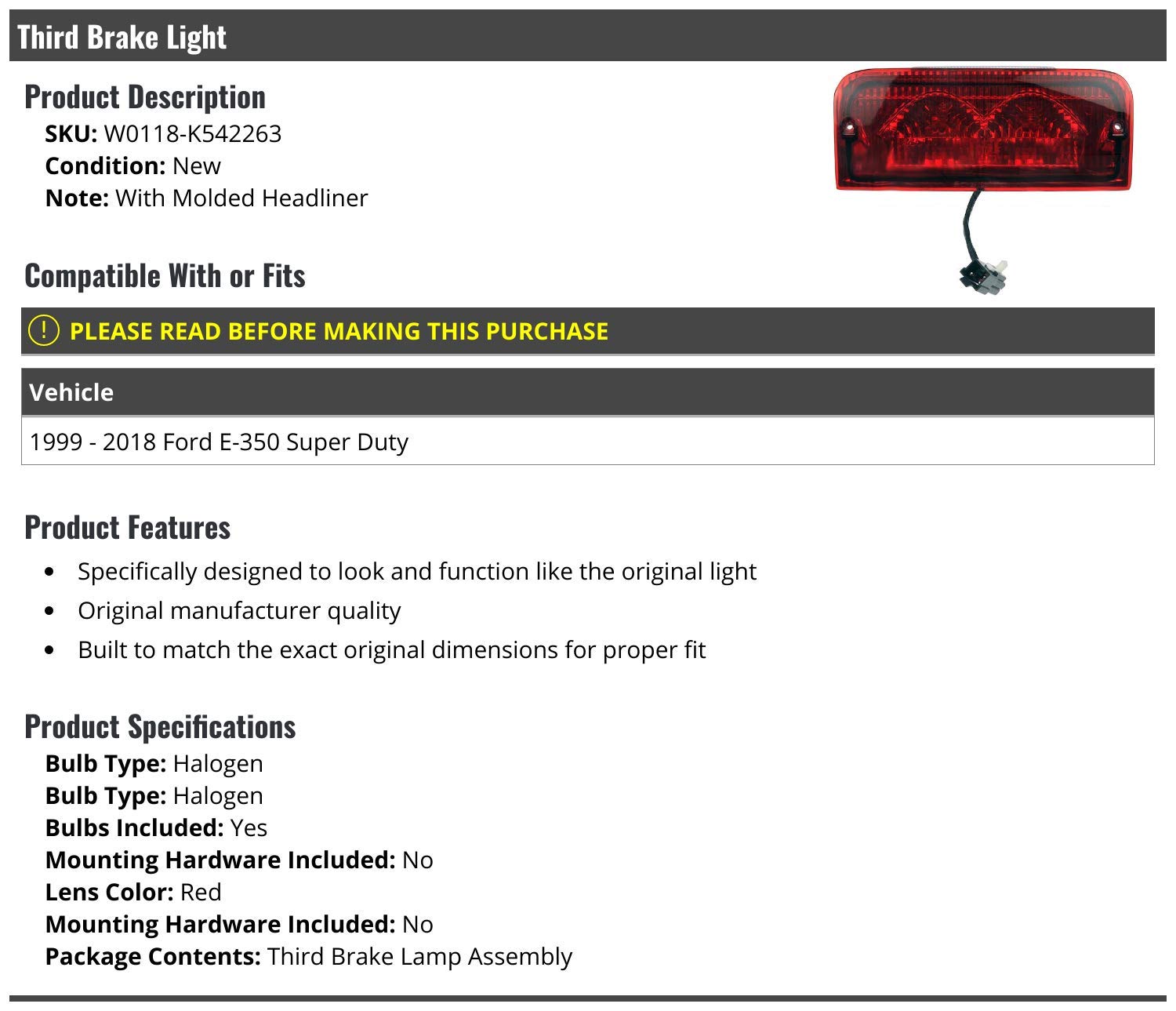 Ford E 350 Dually Tail Light Diagram For Ford E350 Trailer Wiring 7