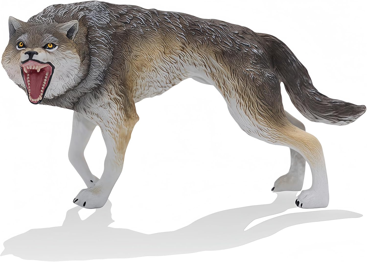 Amazon.com: Gemini&Genius Dire Wolf Animals Action Figure Toys for Kids (Wolf) : Toys & Games