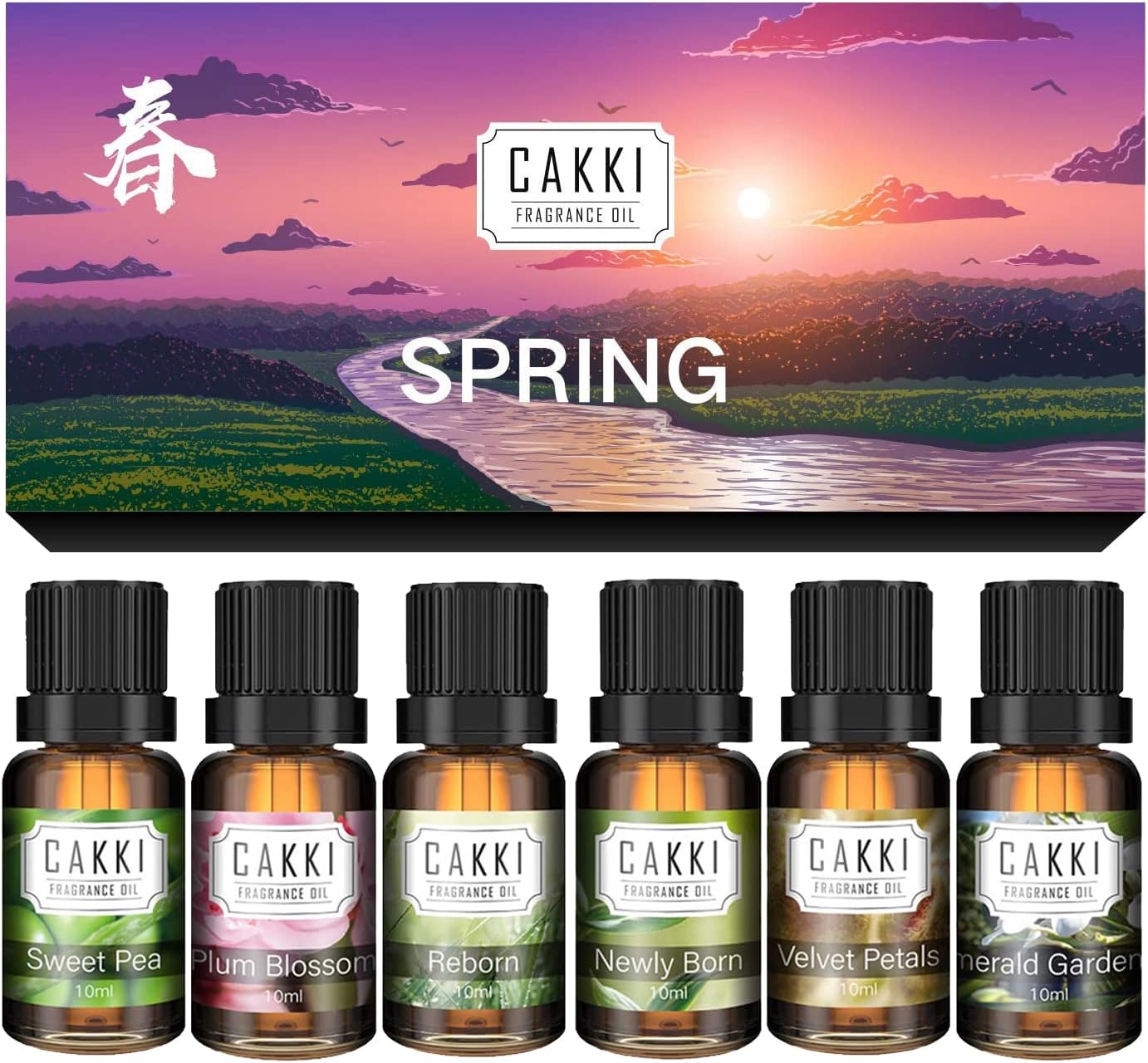 Amazon.com: Spring Essential Oils for Diffusers for Home, CAKKI ...