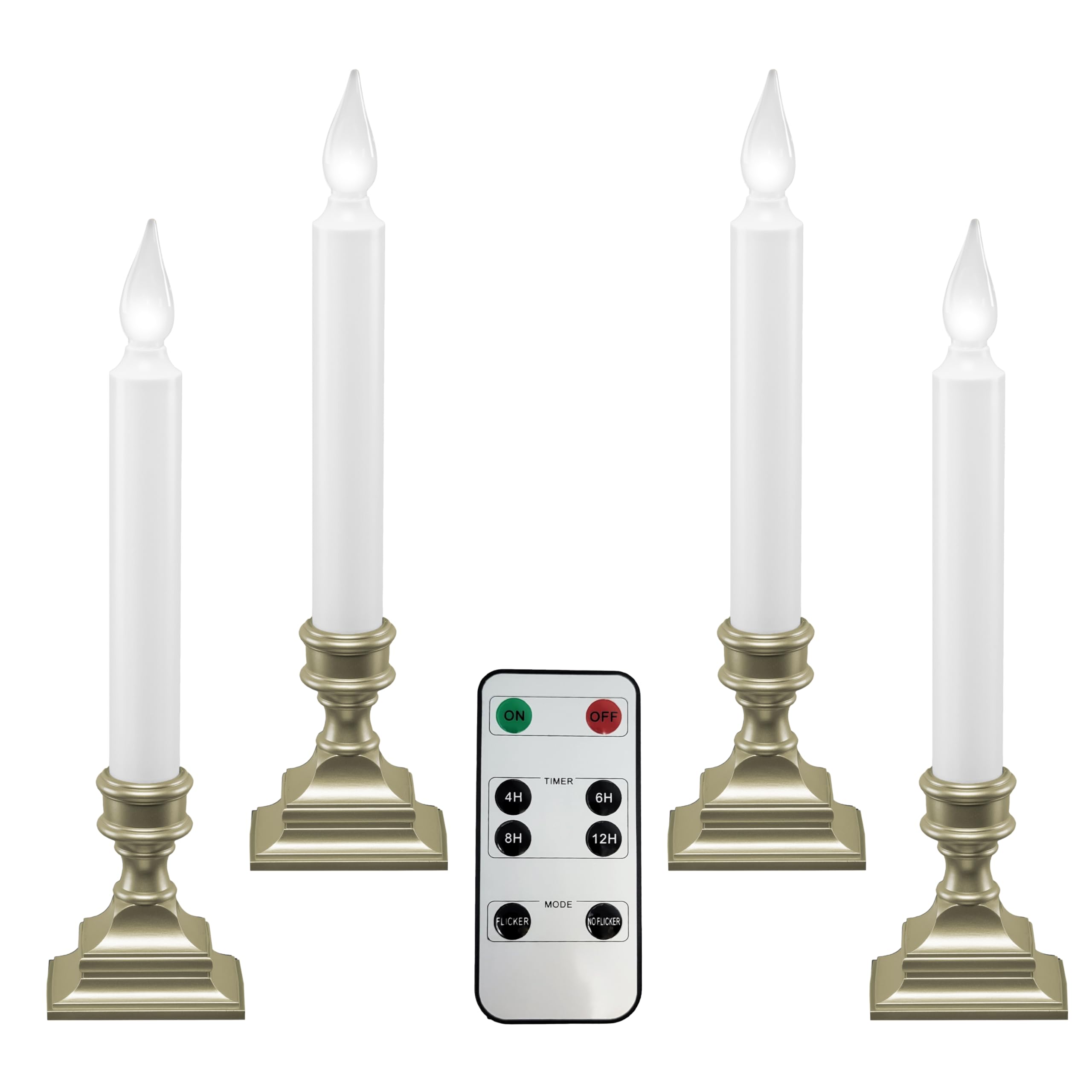 Amazon.com: 612 Vermont LED Battery Operated Window Candles with Timer ...