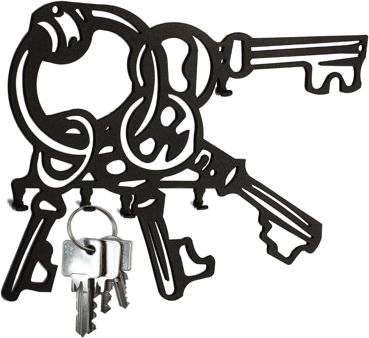 Amazon.com: steelprint.de Keyhook - Bunch of Keys - 5 Hooks - Key ...